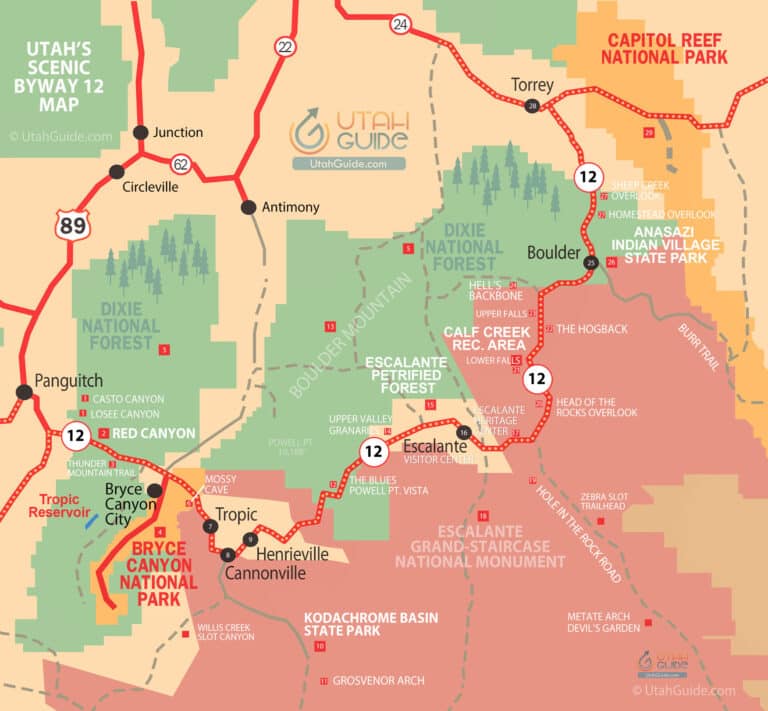 Scenic Byway 12 - Utah Guide