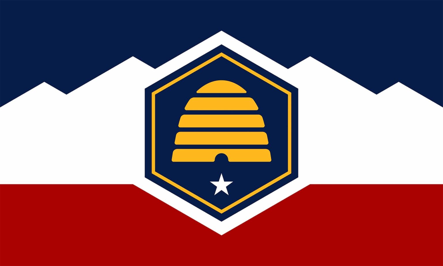Utah Flag / Old Utah Flag (History of the Flag) | Utah Guide