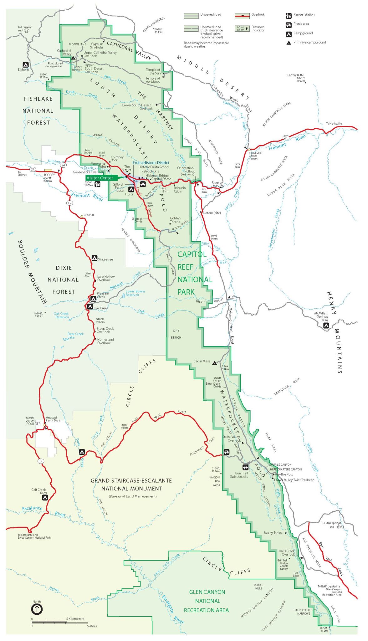 Map of Utah / Map of Southern Utah | Utah Guide